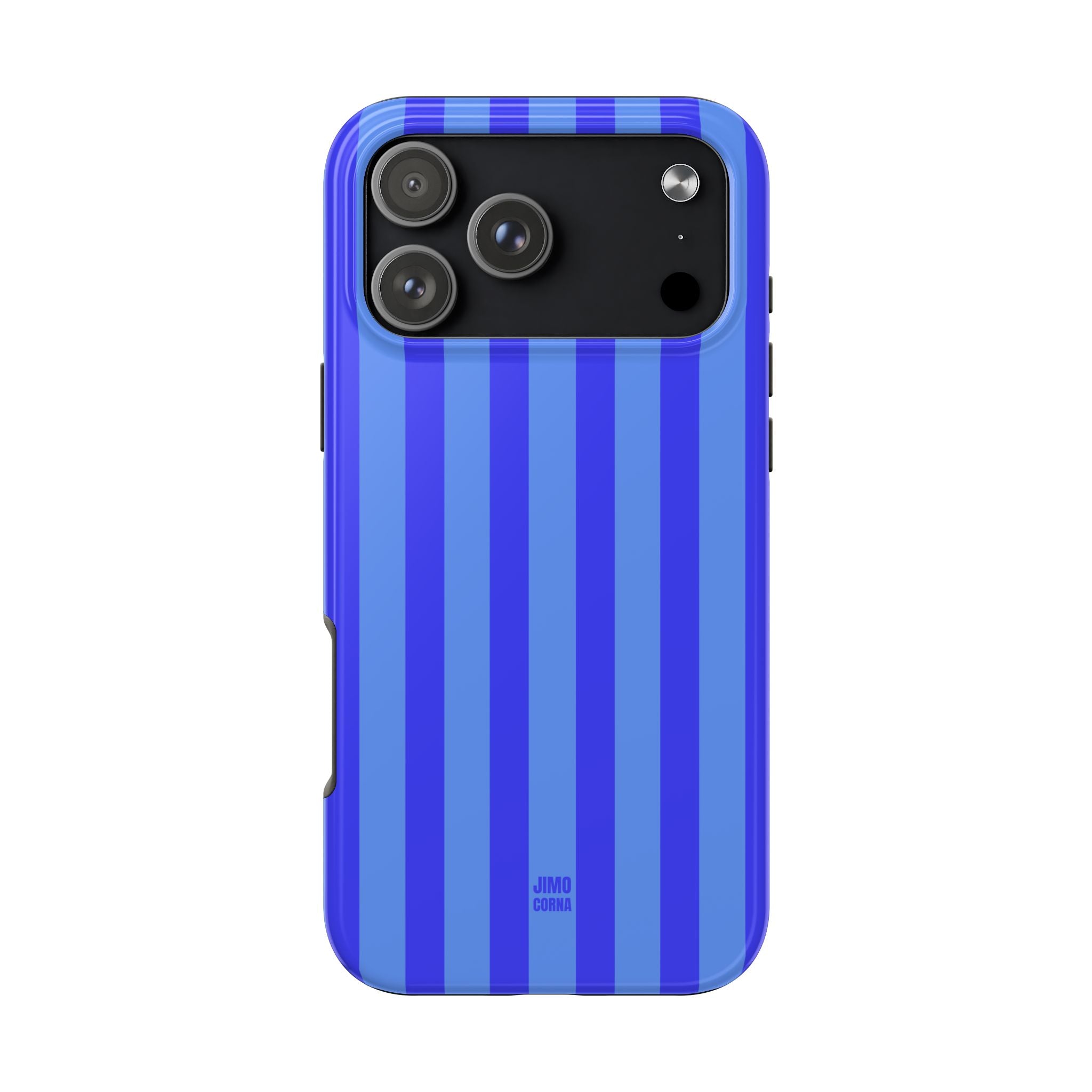 Blueberry Bold Stripes iPhone Case – Jimo Corna